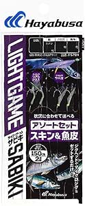 Hayabusa - Light Game Sabiki UV Real Minnow & UV Saba 2x2 (FS704 ...