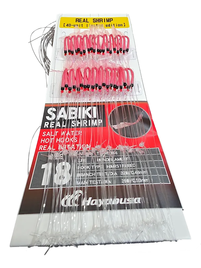 Hayabusa - Real Shrimp Limited Edition Sabiki – Monster Distribution B2B